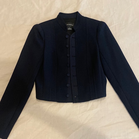 Club Monaco | Jackets & Coats | Navy Club Monaco Cropped Jacketblazer ...